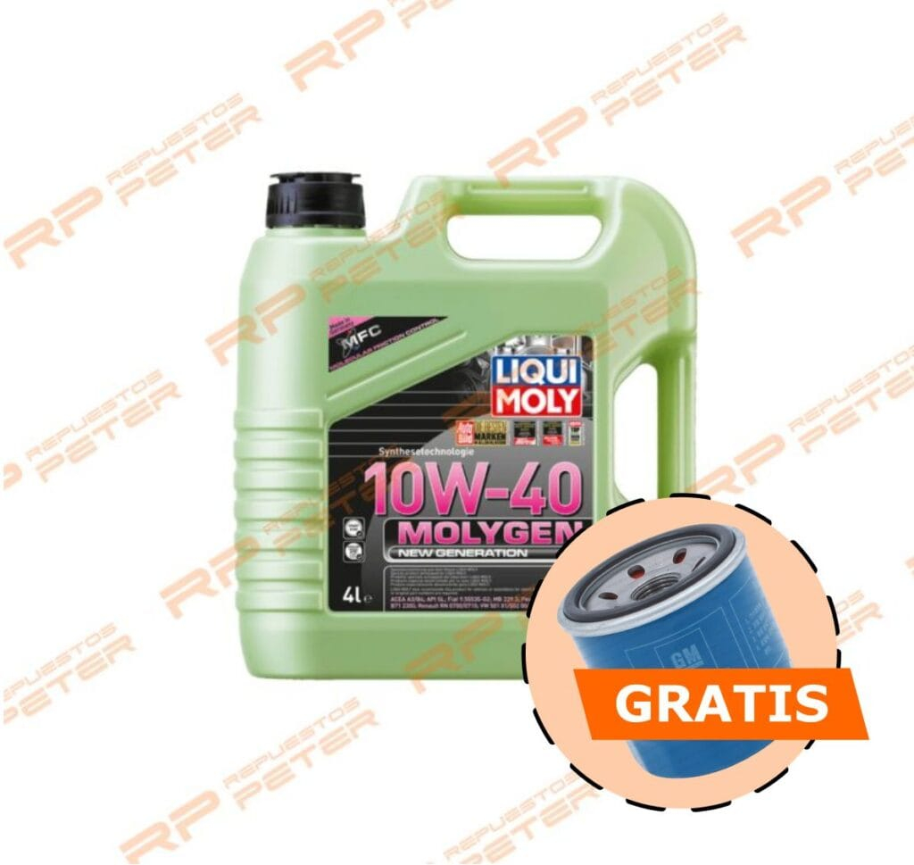 10w40 Liquimoly Molygen New Generation Verde - 4 Litros | RP